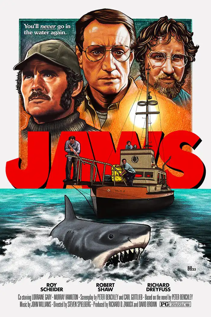 Xem Phim Hàm Cá Mập 1975 – Jaws 1975 HD,Vietsub