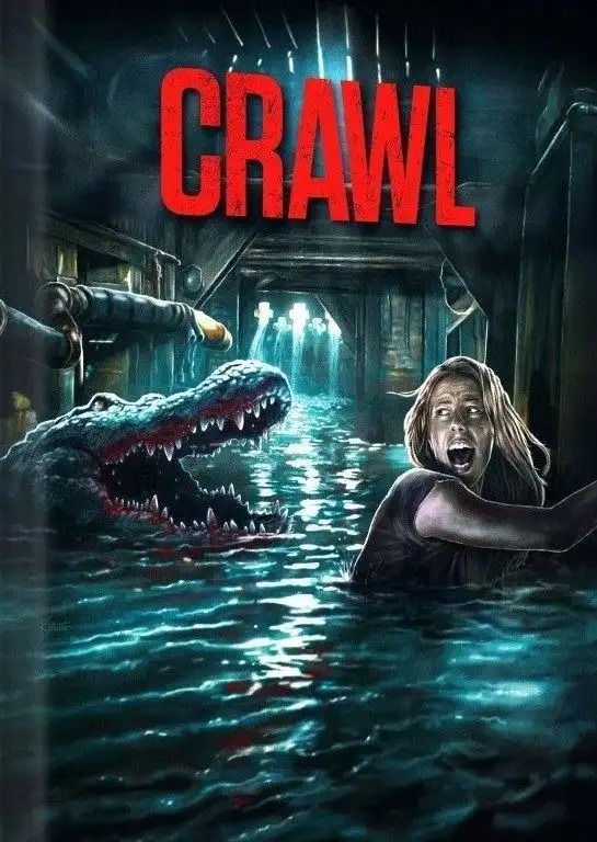 Xem Phim Địa Đạo Cá Sấu Tử Thần – Crawl 2019 HD,Vietsub
